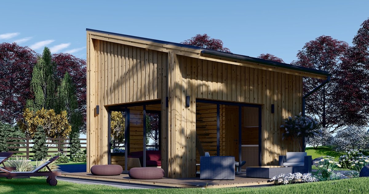Casas de madera con altillo para una escapada con encanto