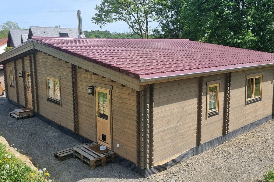 Un proyecto de toda una vida: la casa de madera prefabricada de Patrick ...